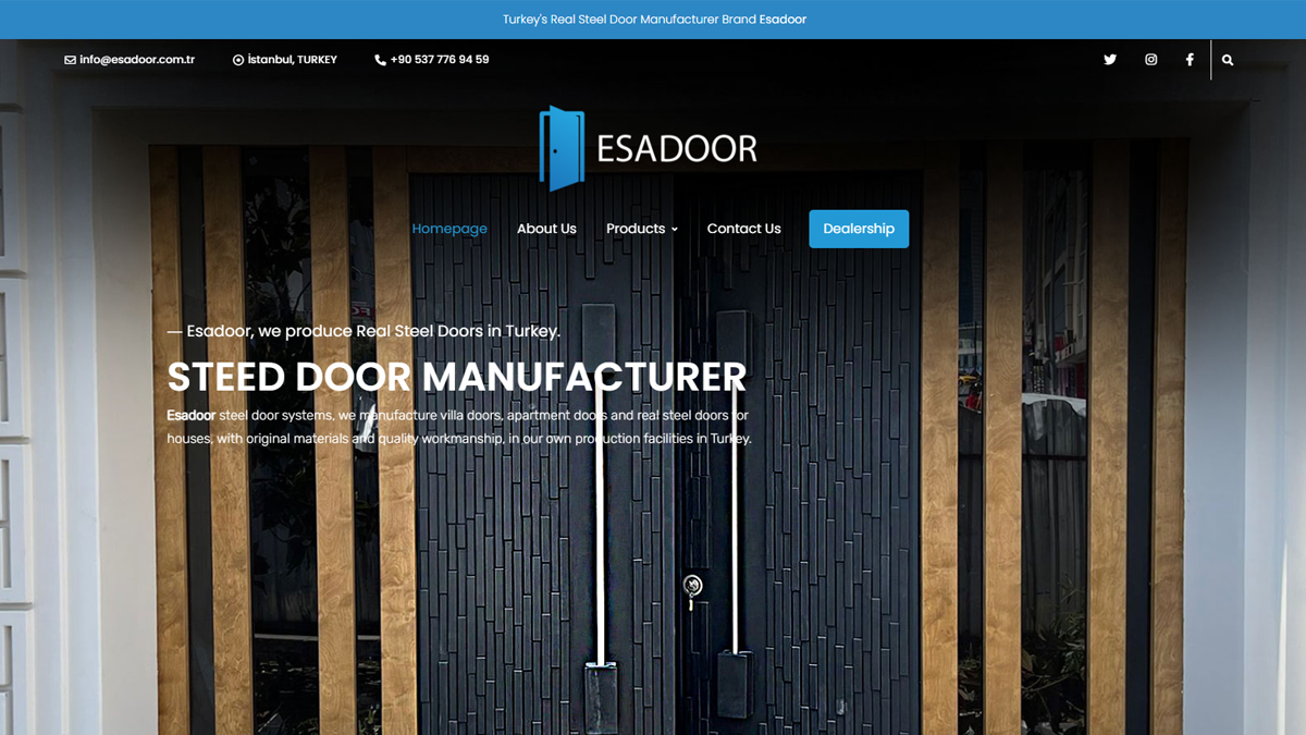 All Our Steel Door Models - Esadoor